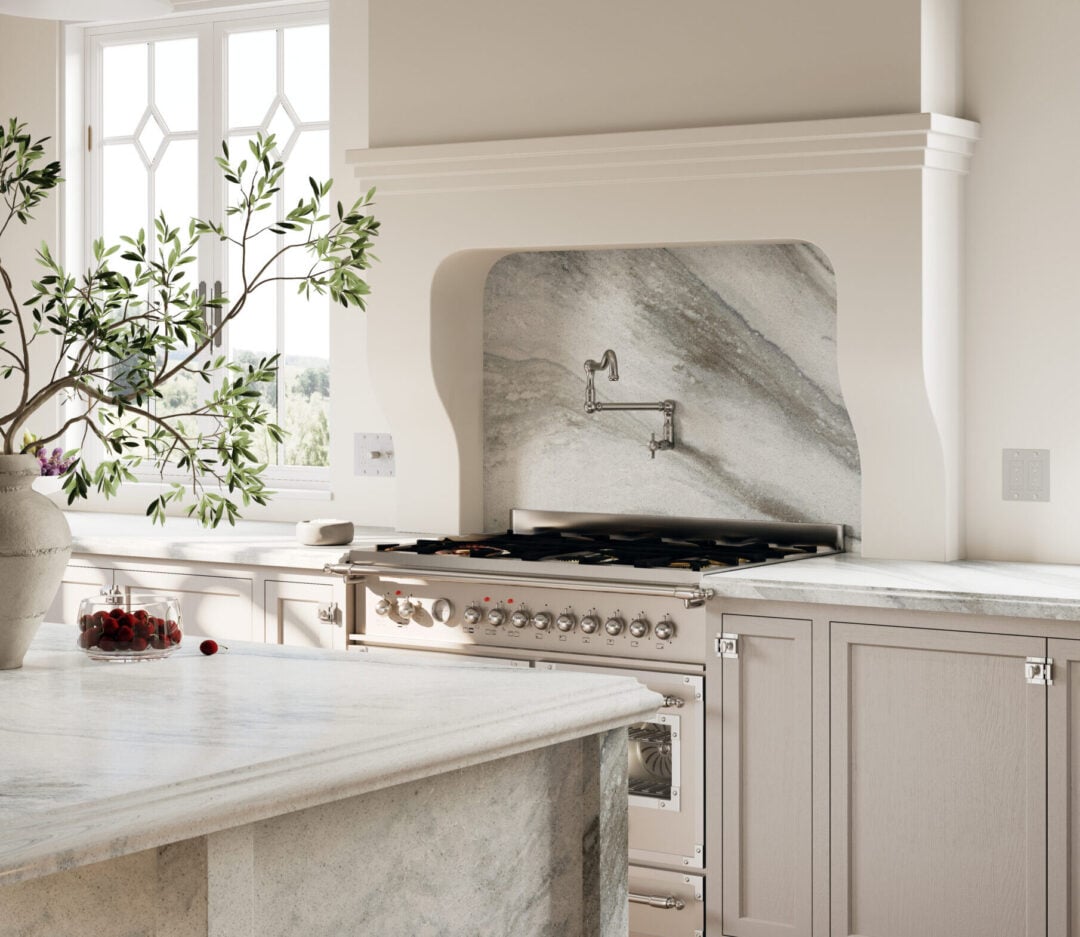7 Oven Backsplash Ideas with Stone Slabs for Your Kitchen